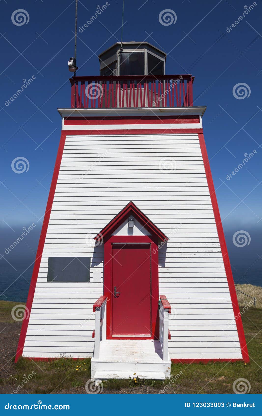 Fortune Head Lighthouse stock image. Image of landmark - 123033093