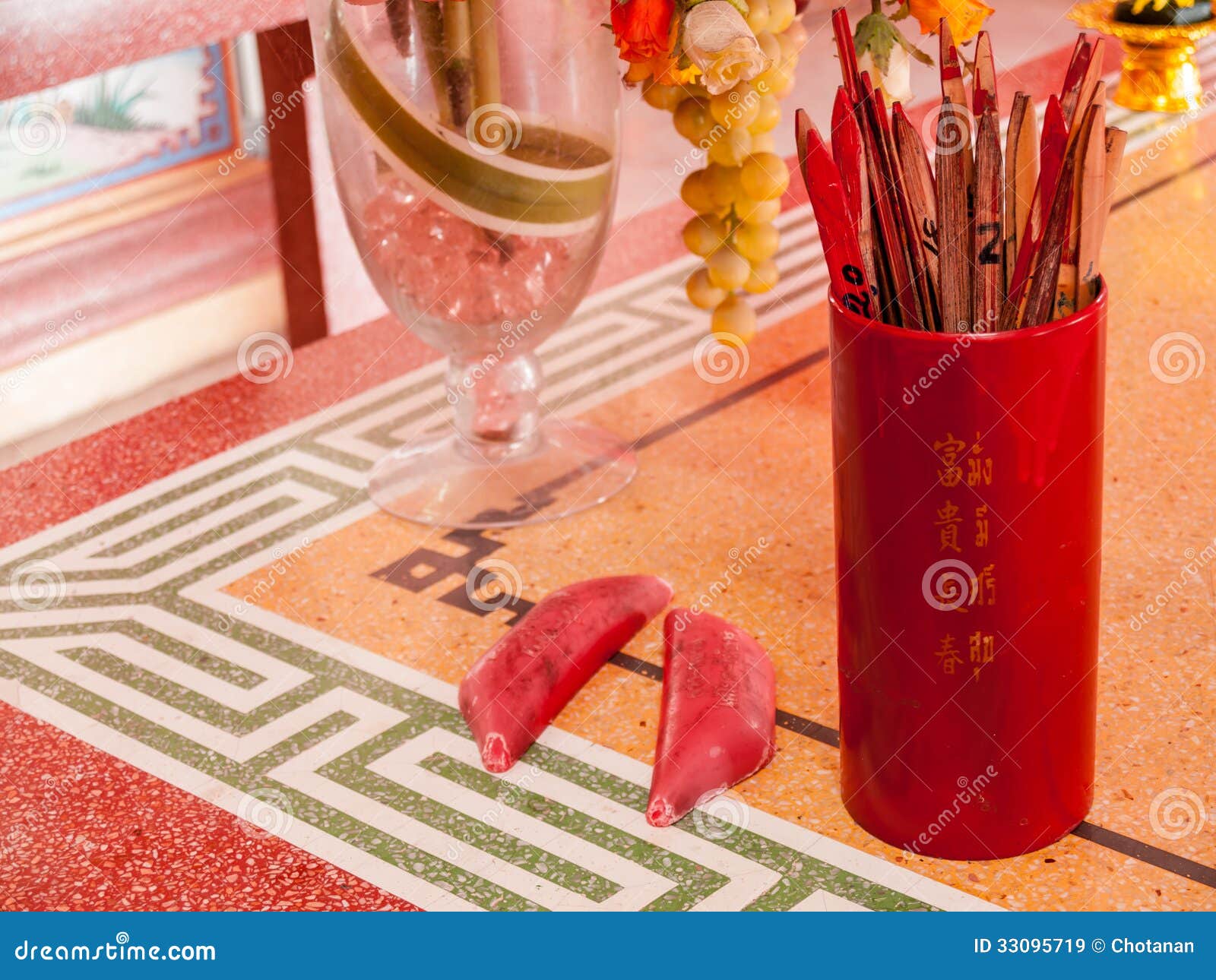 Fortune sticks stock image. Image of gold, traditional - 33095719