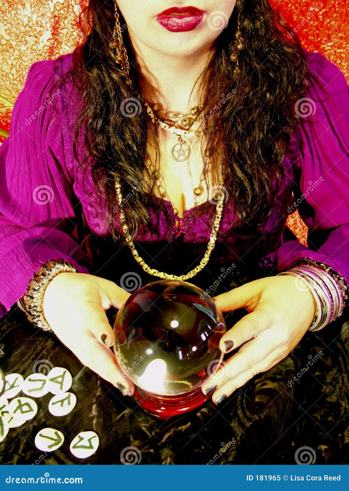 Fortune teller stock image. Image of teller, fortune, looking - 181965