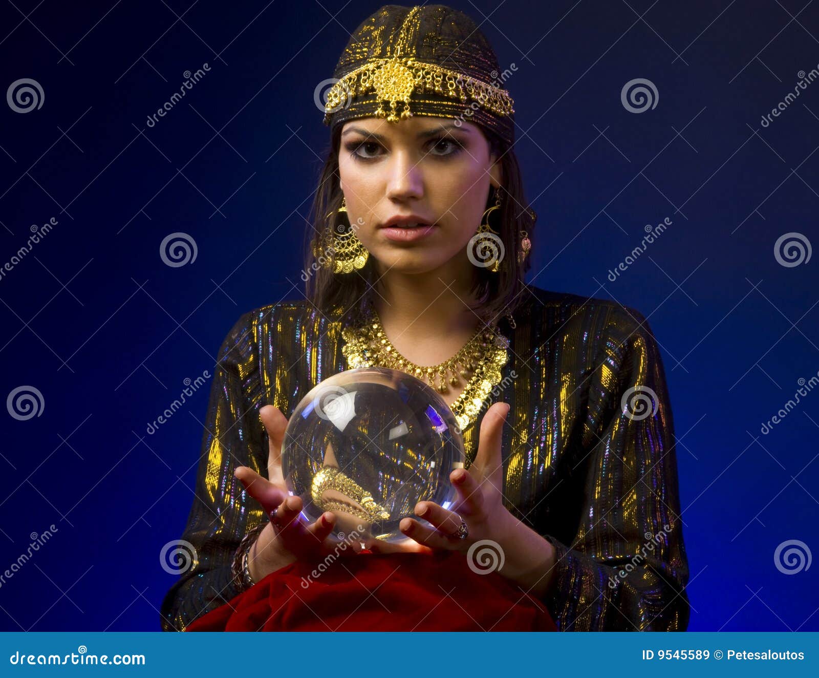 Fortune-teller stock image. Image of diviner, paranormal - 9545589