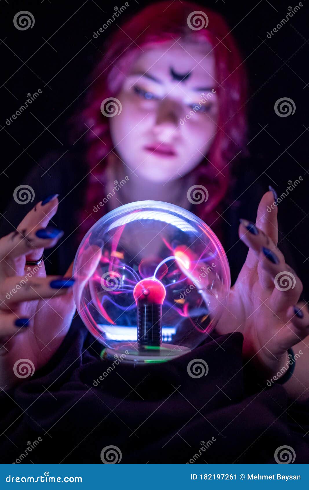 Fortune Teller Lady is Telling about Your Future Stock Image - Image of ...