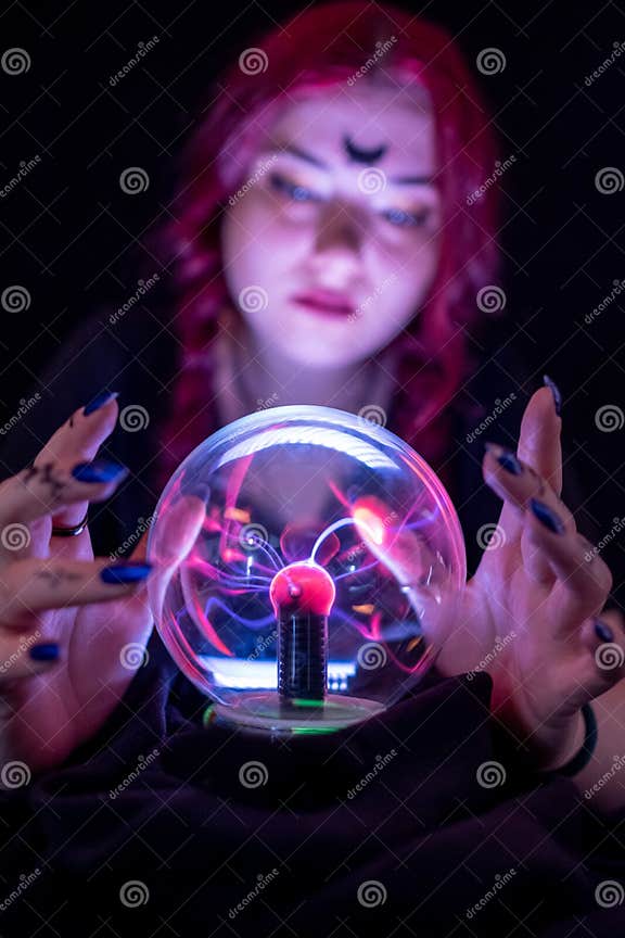 Fortune Teller Lady is Telling about Your Future Stock Image - Image of ...