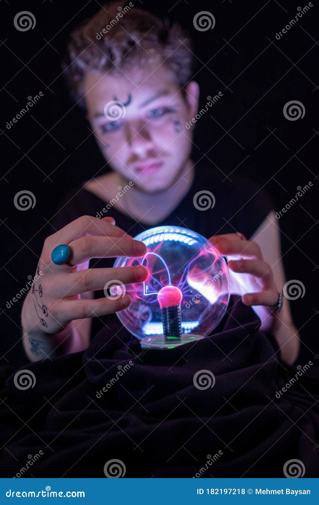 Fortune Teller Man is Telling about Your Future Stock Photo - Image of ...