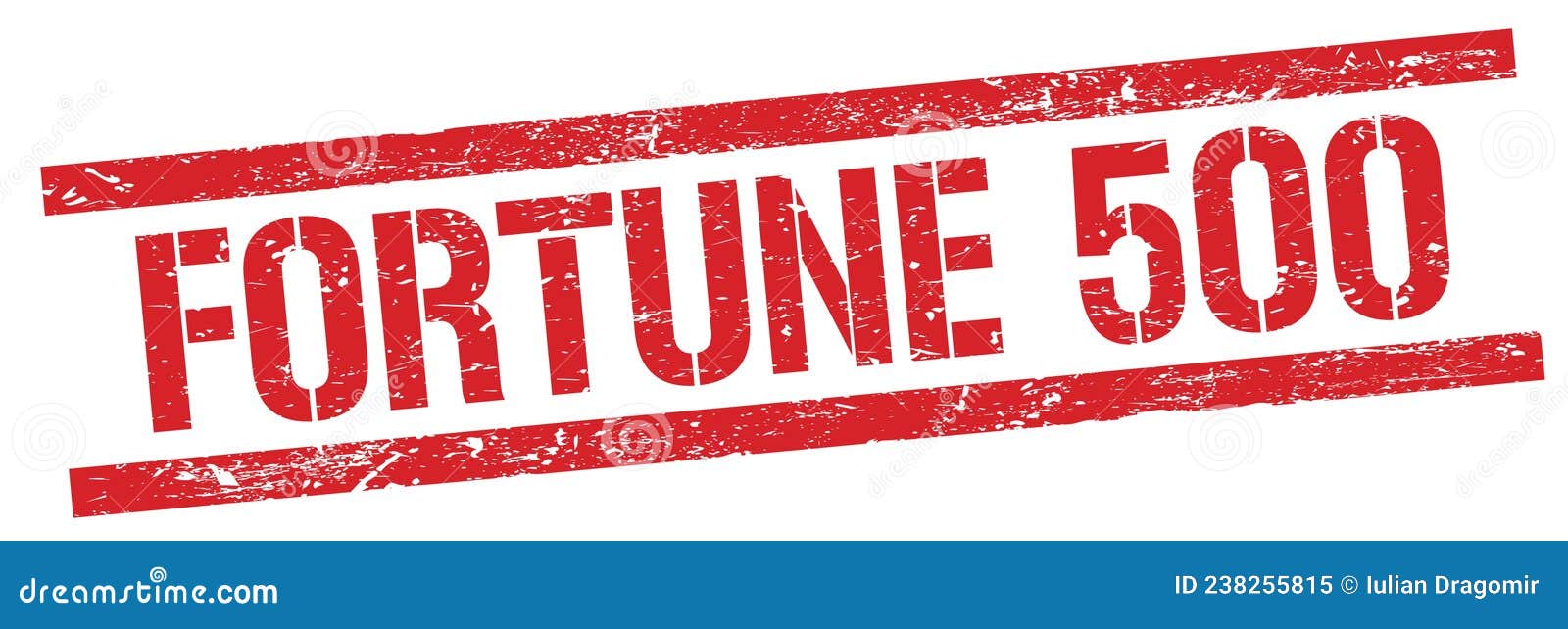 FORTUNE 500 Text on Red Grungy Rectangle Stamp Stock Image - Image of ...