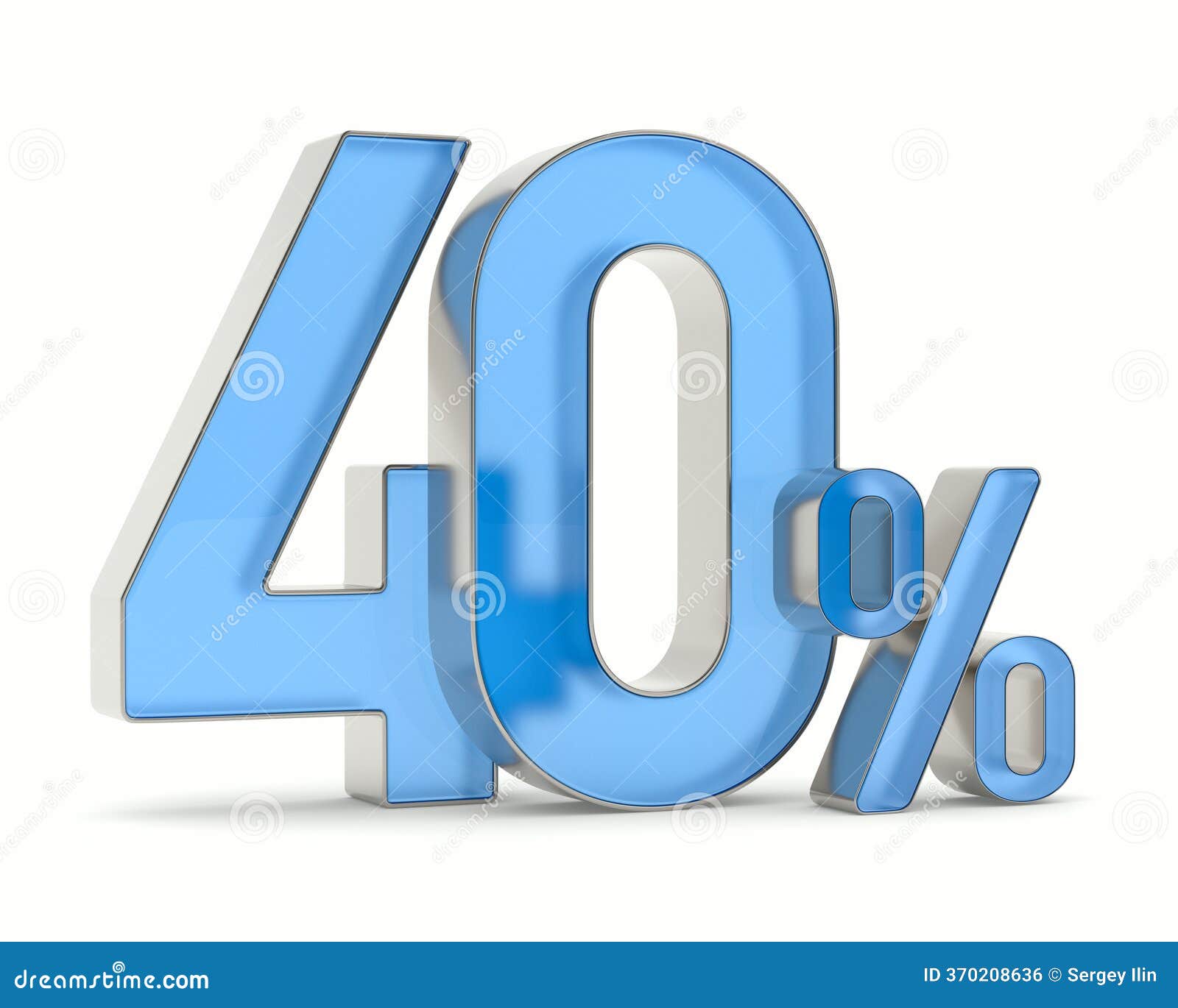 Forty Percent Off Clearance Sale Royalty-Free Cartoon | CartoonDealer ...