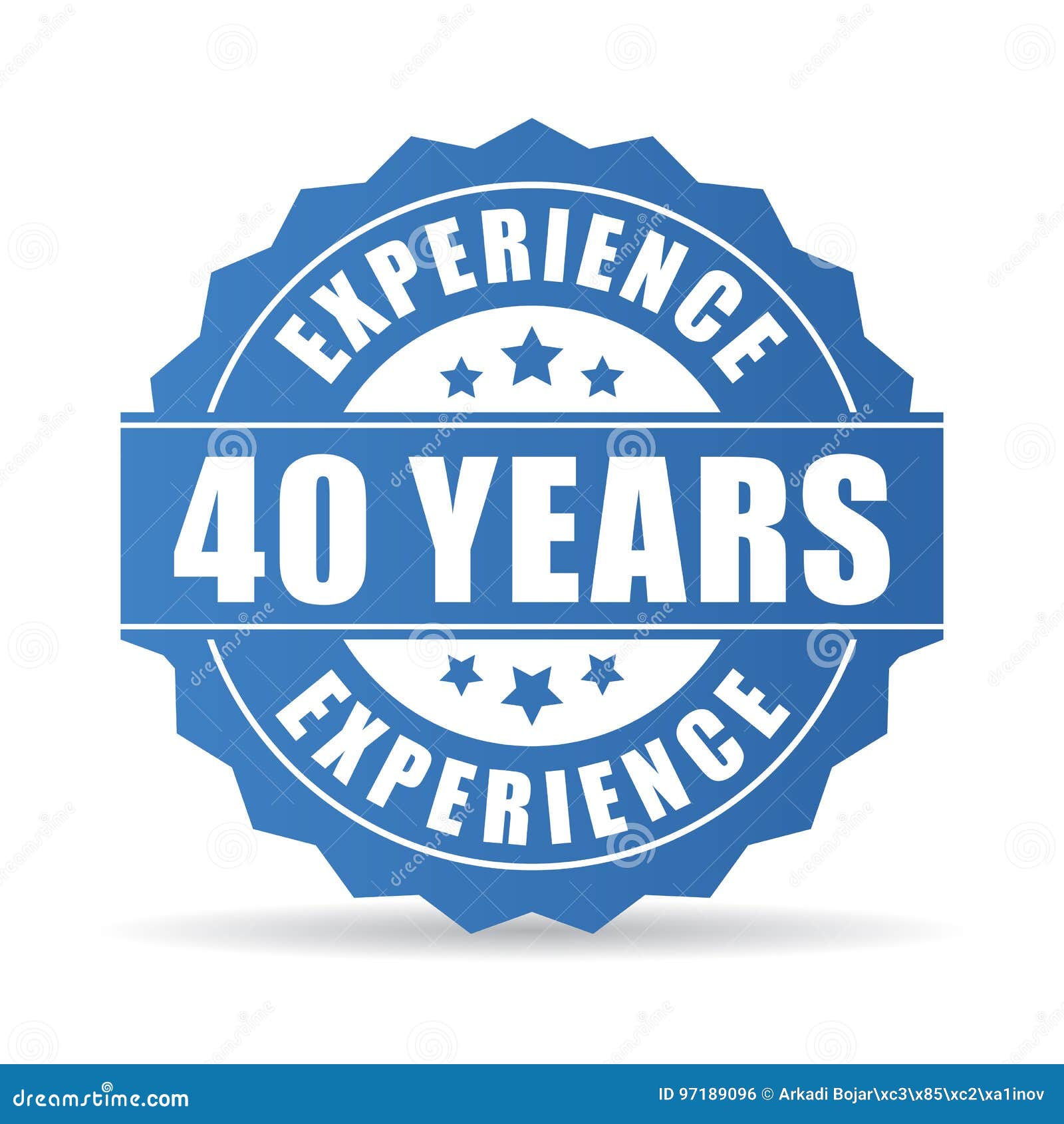 Forty Years Anniversary Celebration Logotype. 40th Anniversary Logo ...