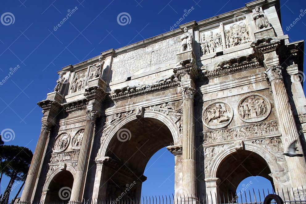 The Forum Arch stock image. Image of outdoor, beautiful - 5819113