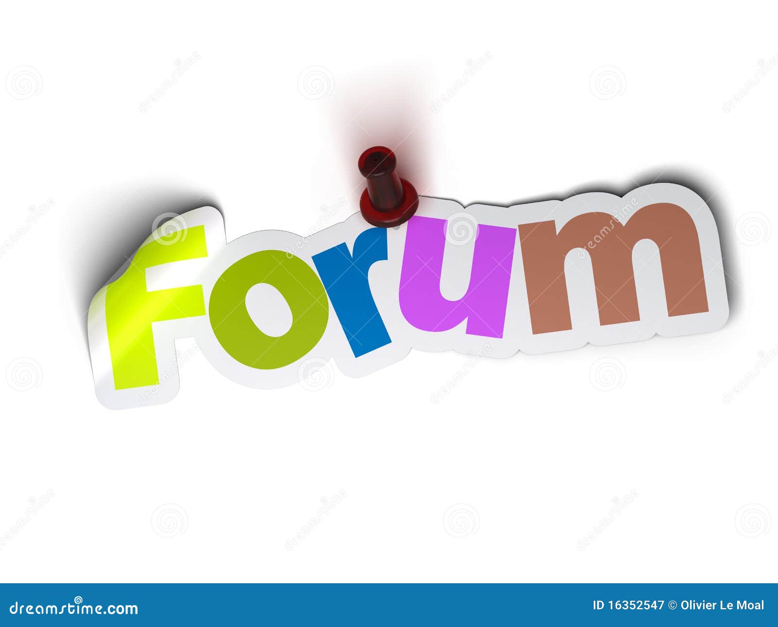 Forum banner stock illustration. Illustration of word - 16352547