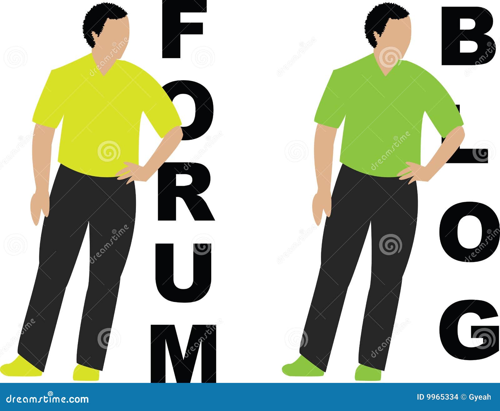Forum and blog stock vector. Illustration of increase - 9965334