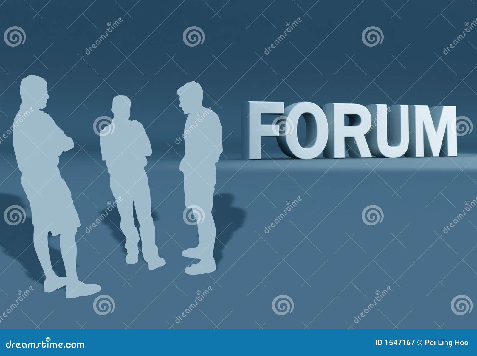 Forum Group Discussion stock illustration. Illustration of community ...