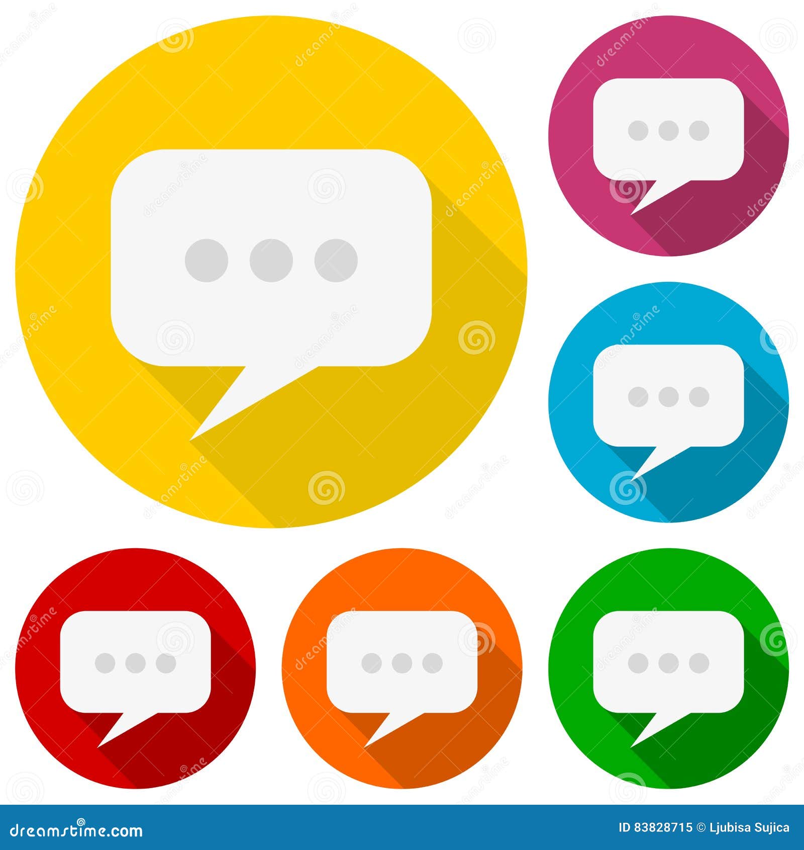 Forum icon set stock vector. Illustration of conversation - 83828715
