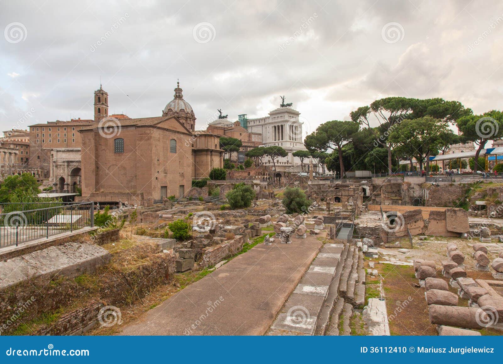 Forum of Nerva stock photo. Image of ruin, capital, historic - 36112410