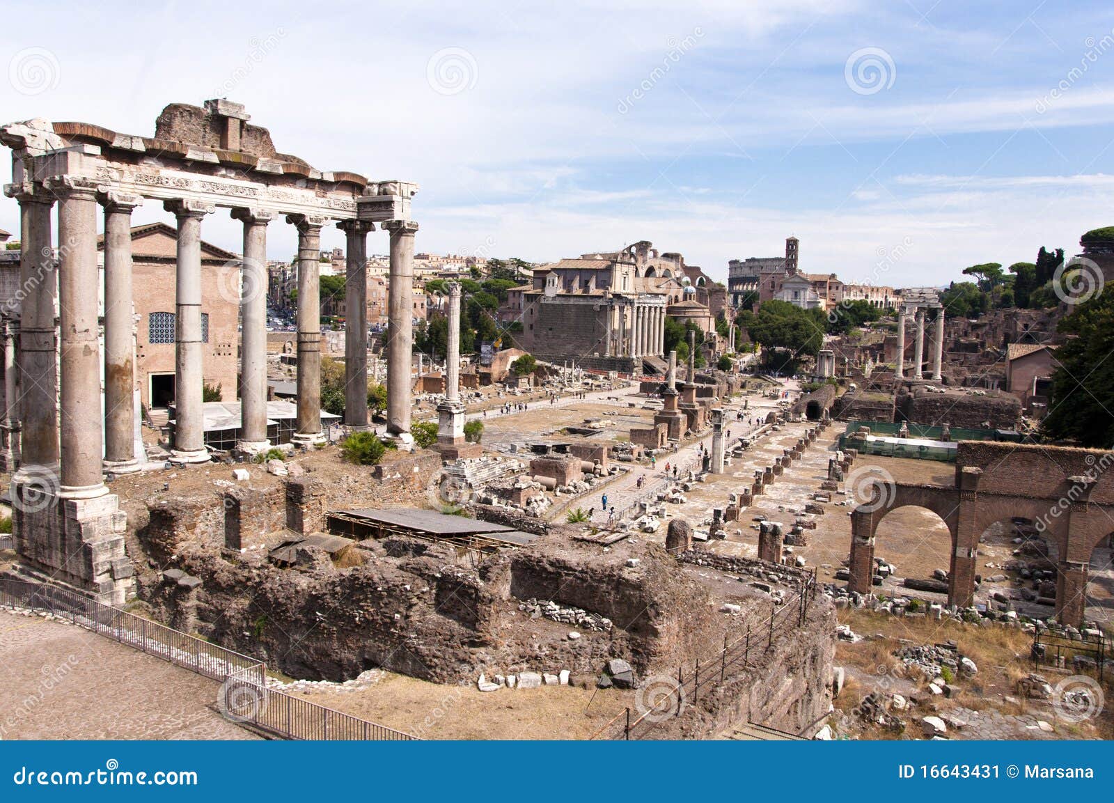 Forum Romanum Royalty-Free Stock Photography | CartoonDealer.com #14488301