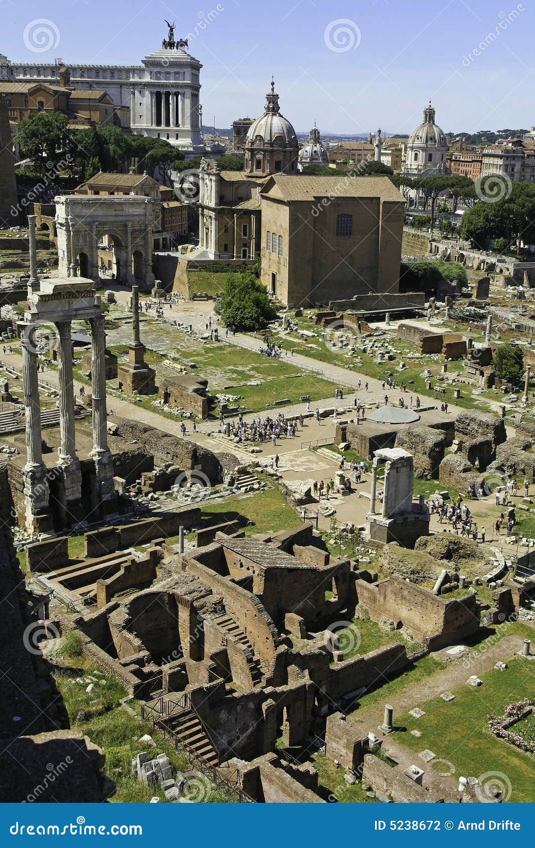 Forum Romanum Stock Photo | CartoonDealer.com #5238672