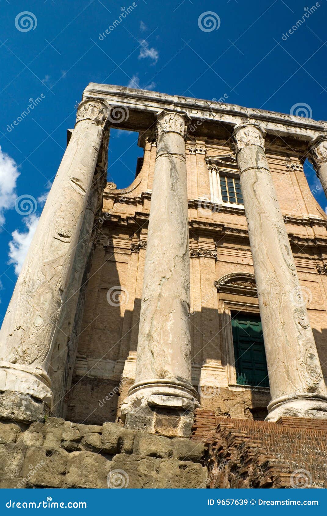 Forum Romanum - Ancient Roman Architecture Stock Image - Image of color ...