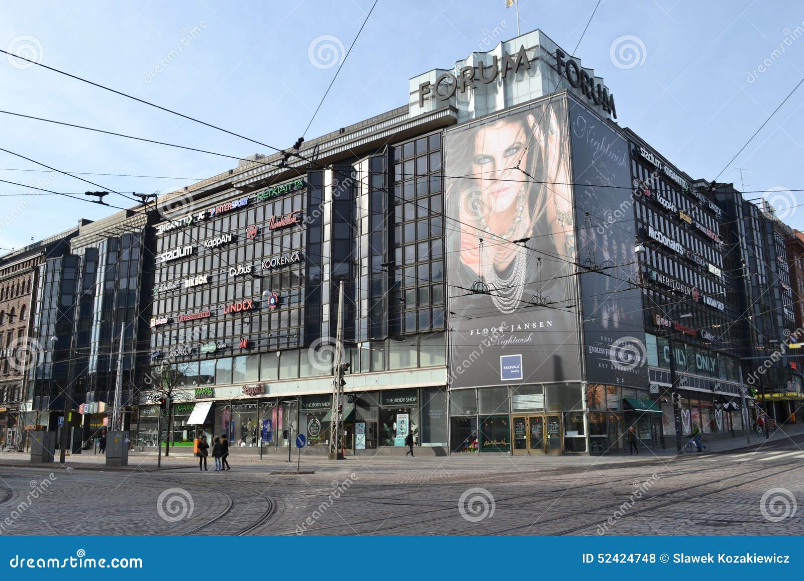 Forum Shopping Centre Helsinki , Finland Editorial Stock Photo - Image ...