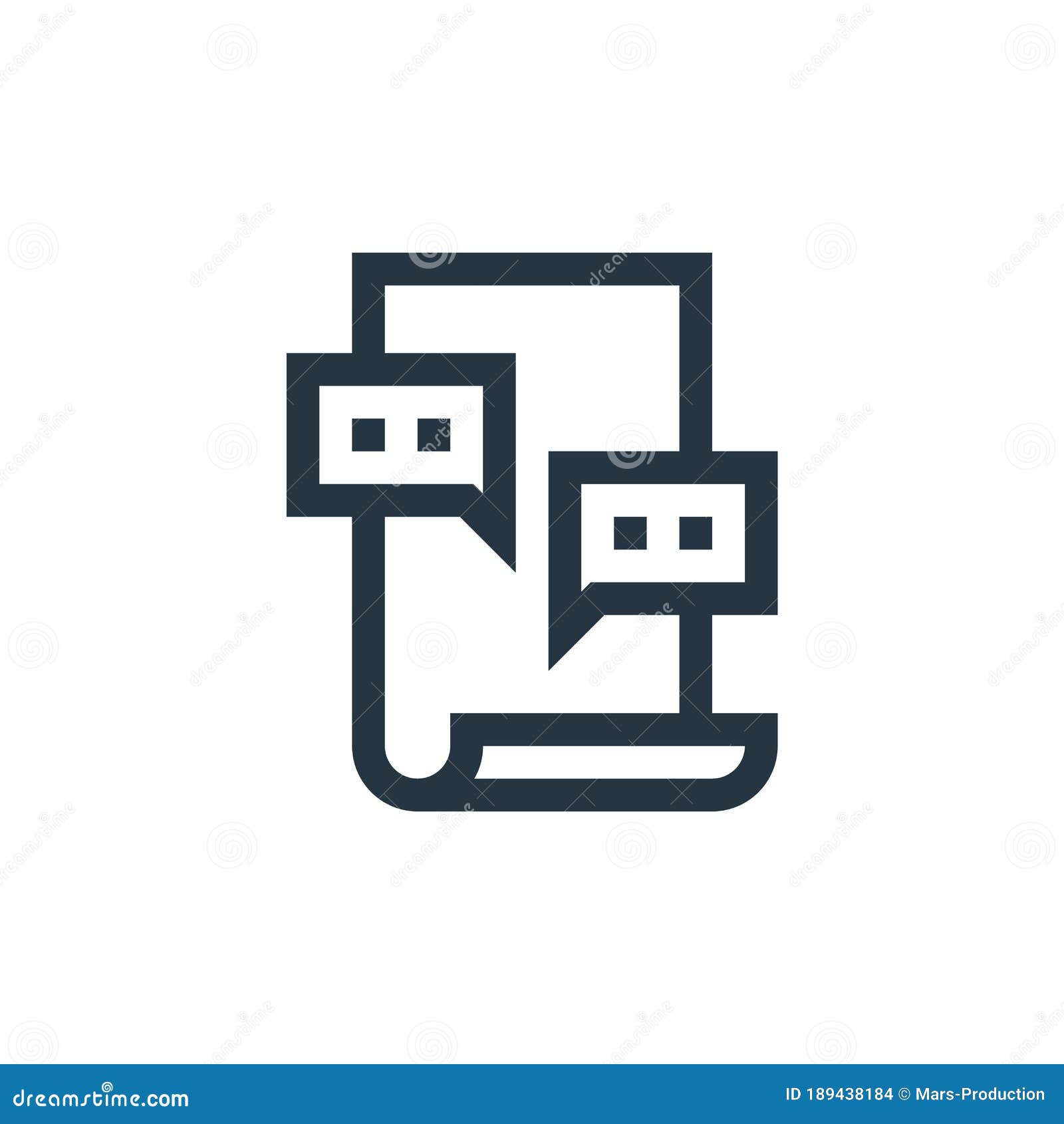 Forum Icon Vector