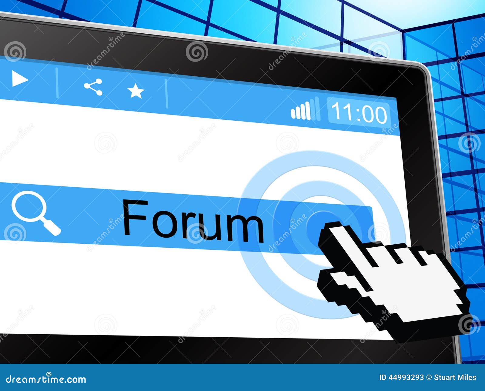 Forums Forum Shows Social Media and Conversation Stock Illustration ...