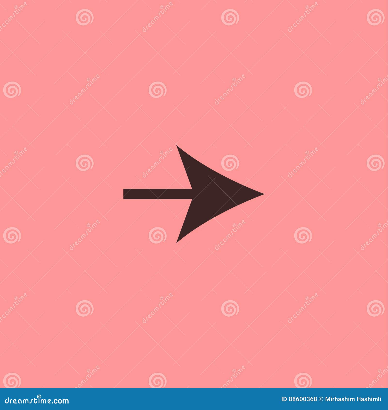 Forward Arrow Black Designicon Stock Illustration - Illustration of ...