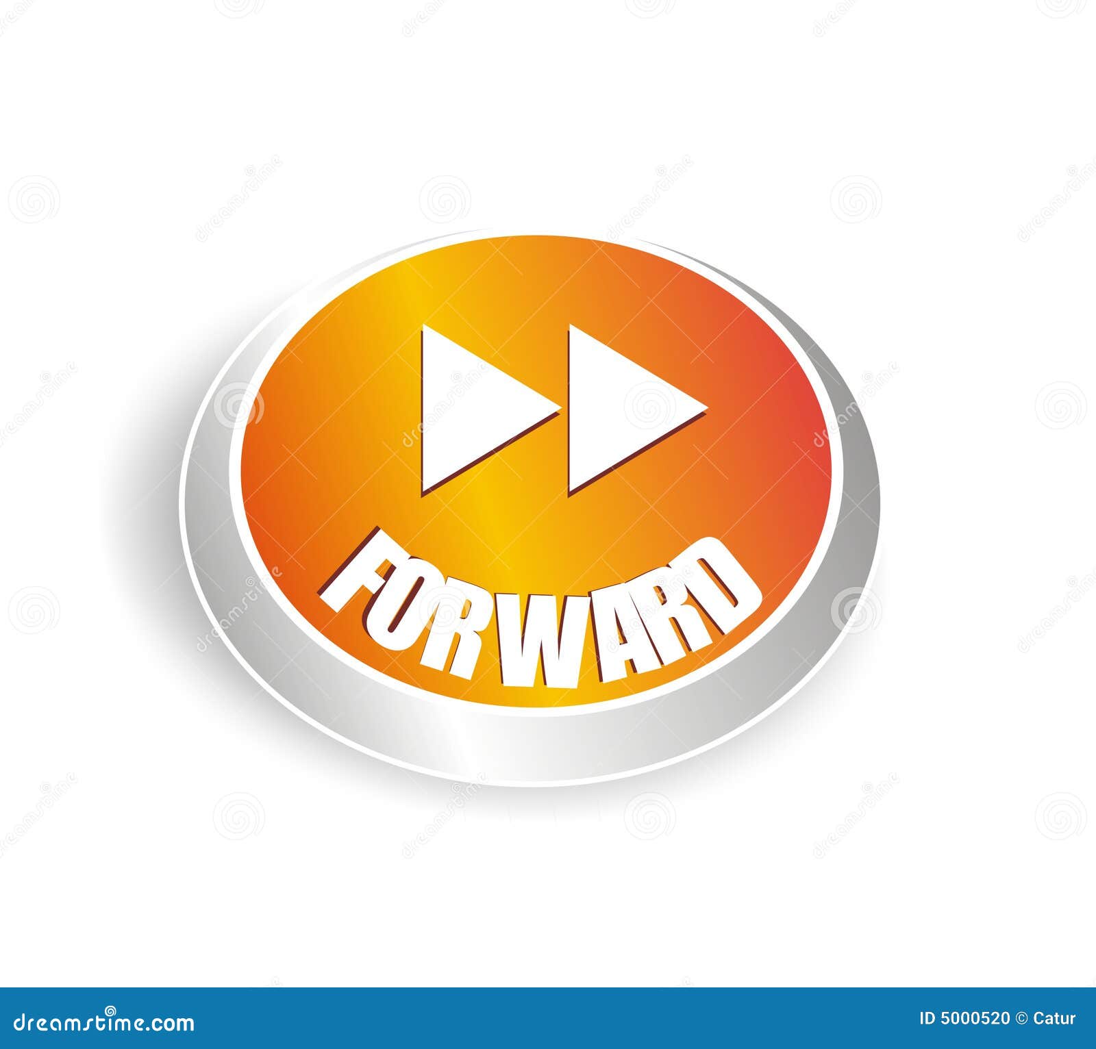 Forward button stock vector. Illustration of play, radio - 5000520 Forward button stock vector. Illustration of play, radio - 5000520