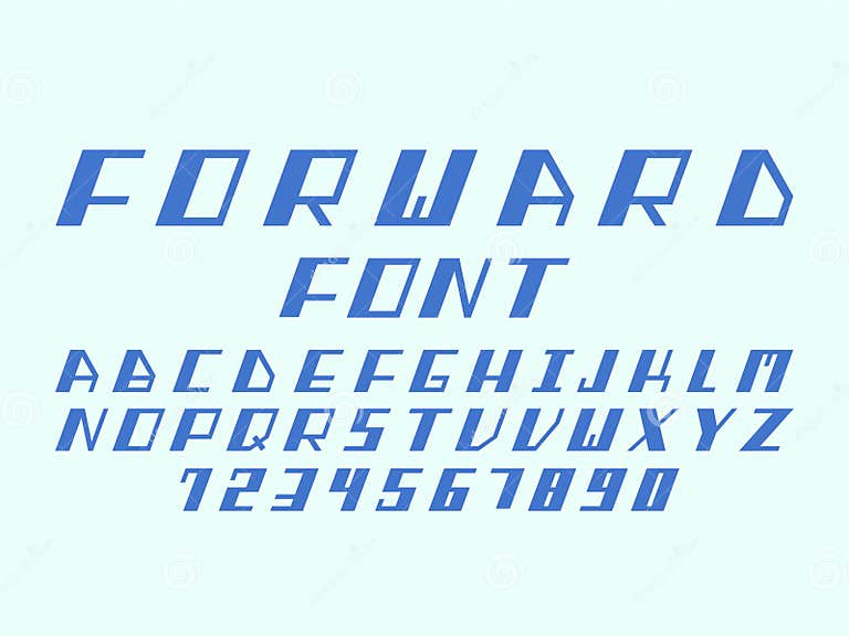 Forward Cursive Font. Vector Alphabet L Stock Vector - Illustration of ...