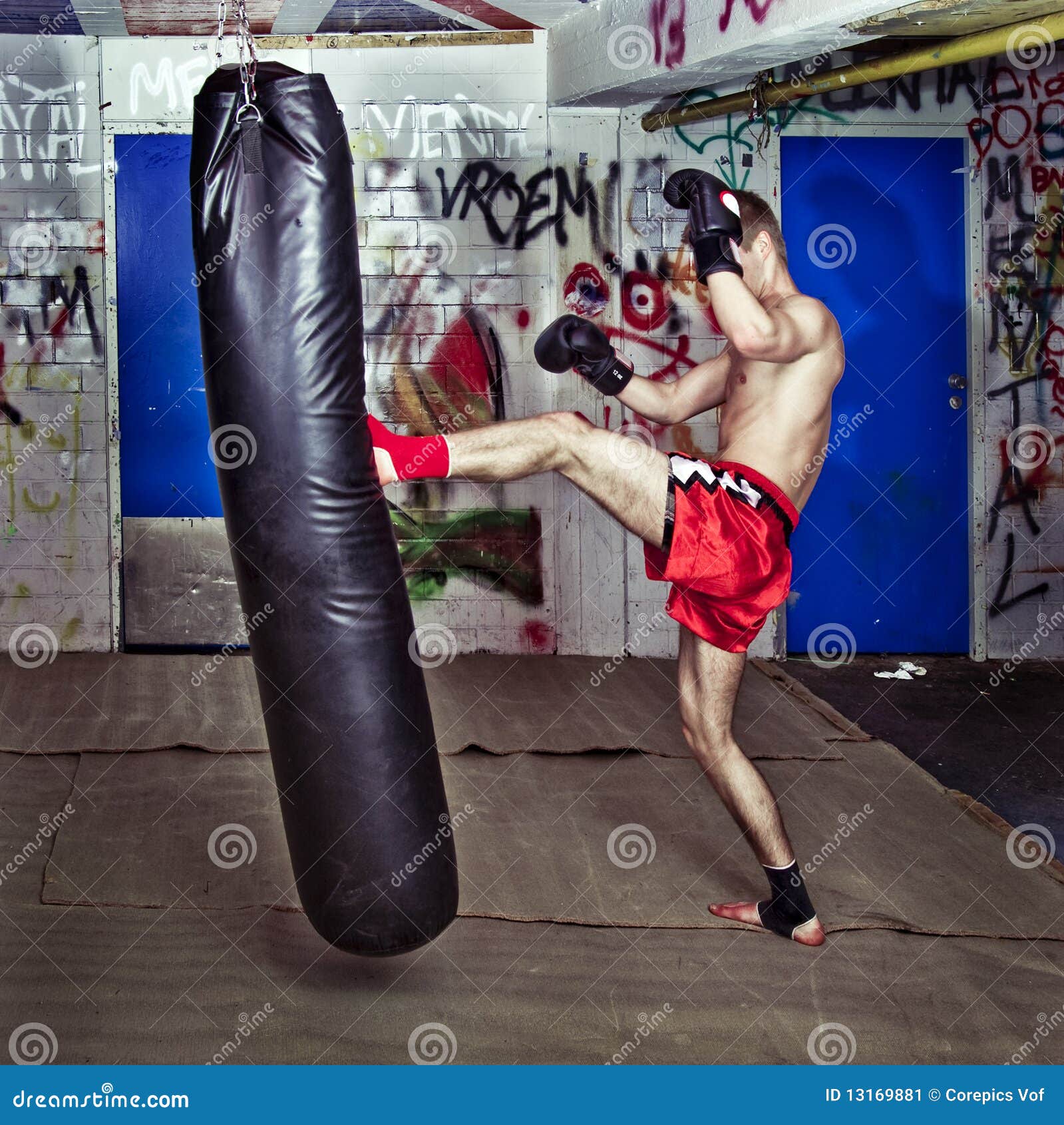 Forward Kick Stock Image | CartoonDealer.com #13169881