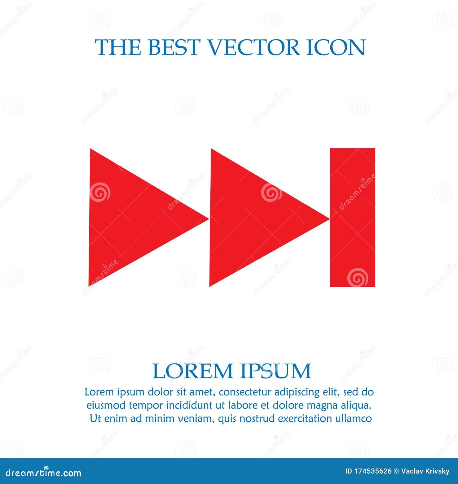 Rewind Vector Icon On White Background. Flat Vector Rewind Icon Symbol ...