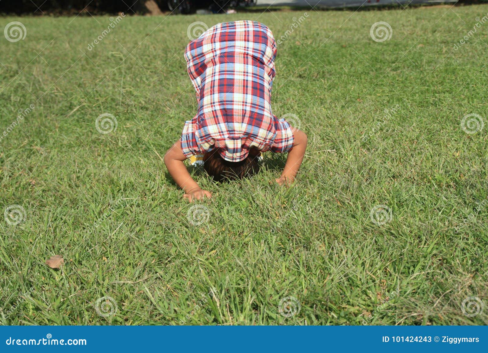 Forward Rolling Japanese Boy Stock Image - Image of exterior ...
