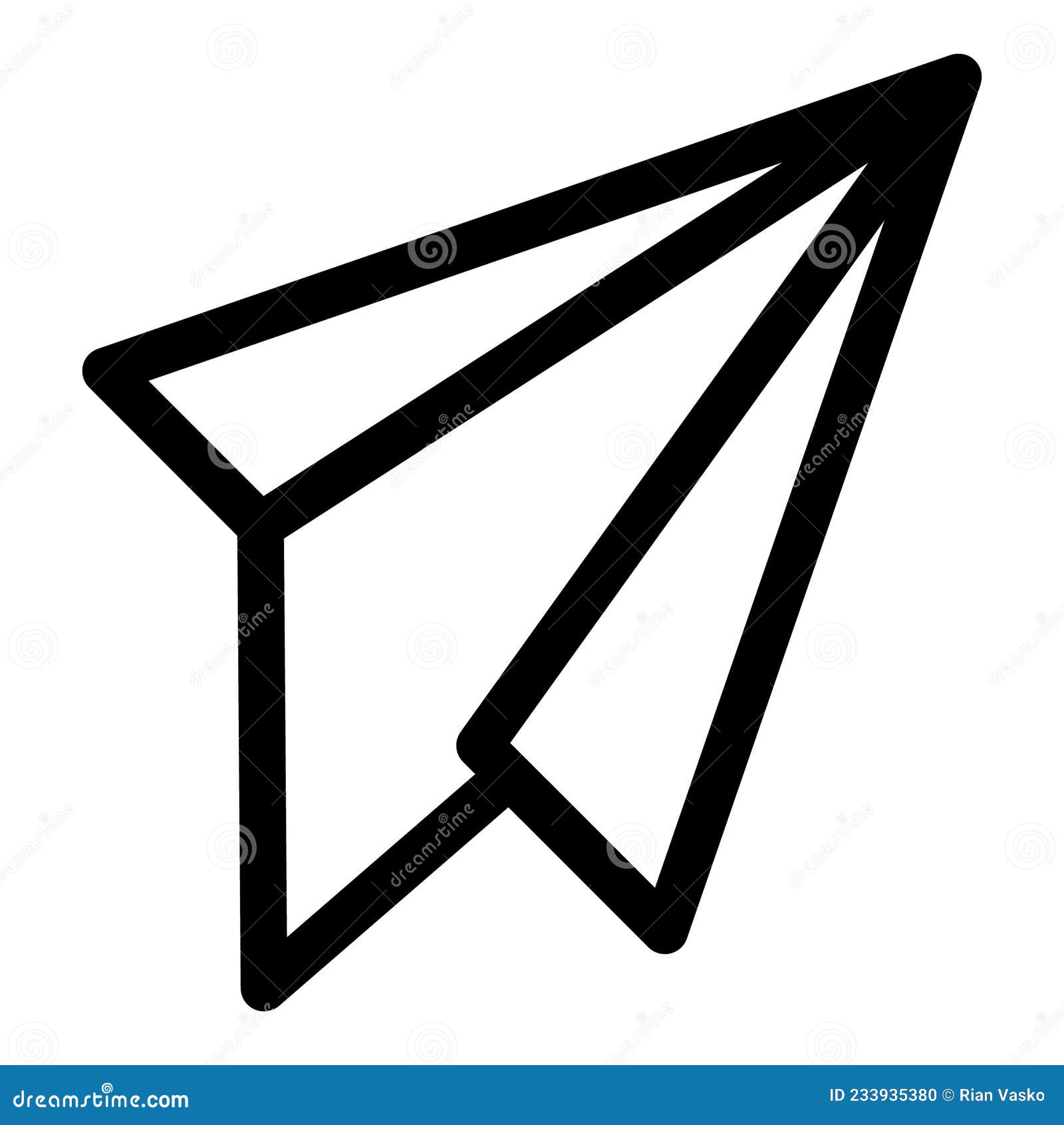 Forward and Share stock vector. Illustration of share - 233935380