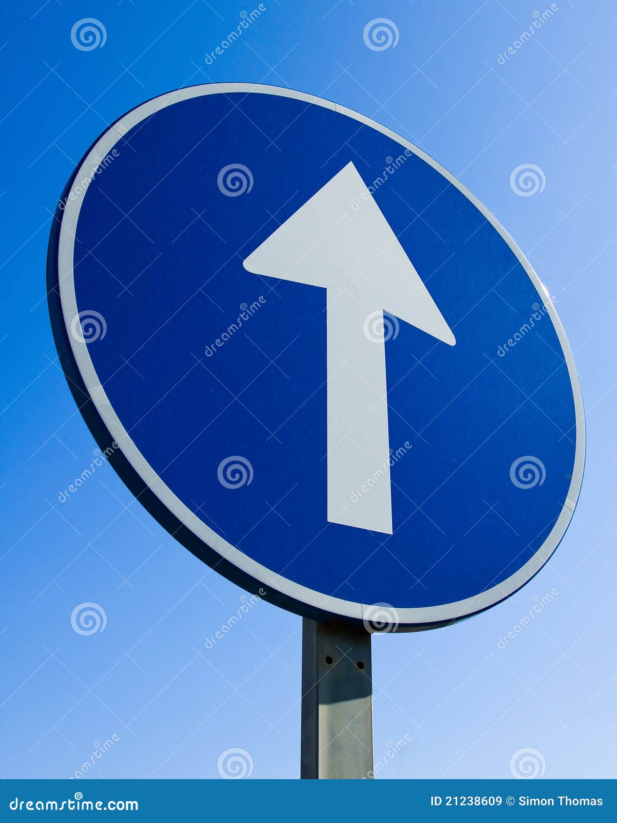 Forward Sign stock image. Image of road, white, arrow - 21238609
