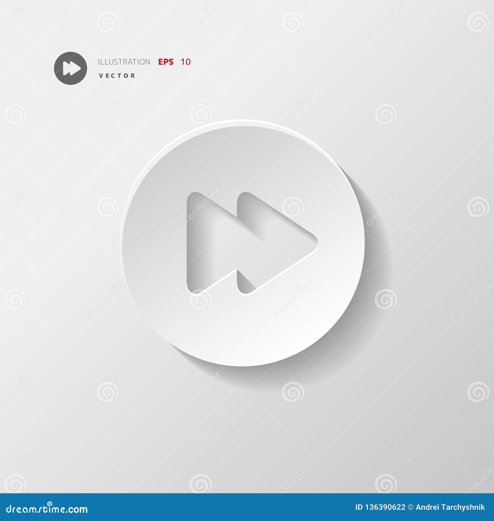 SKIP AD ICON Vector Illustration | CartoonDealer.com #144944176