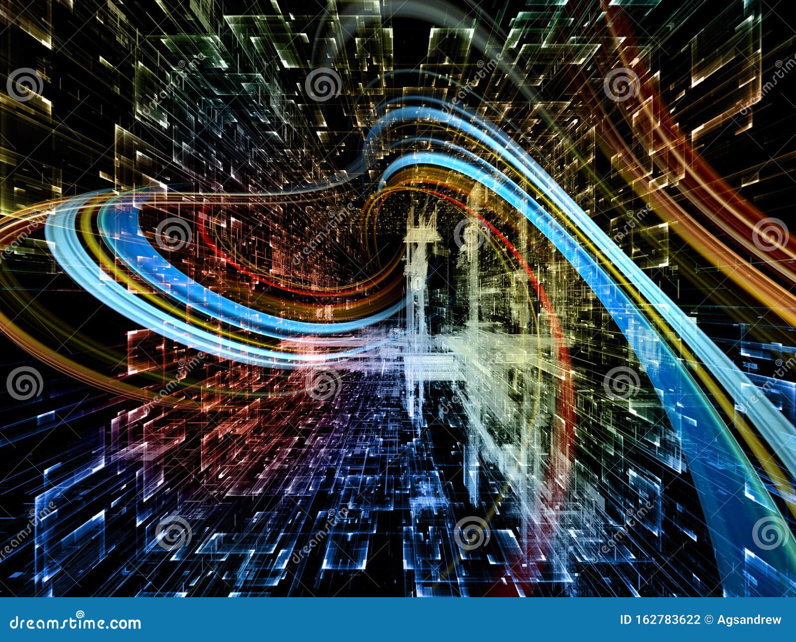 Forward Space stock illustration. Illustration of three - 162783622