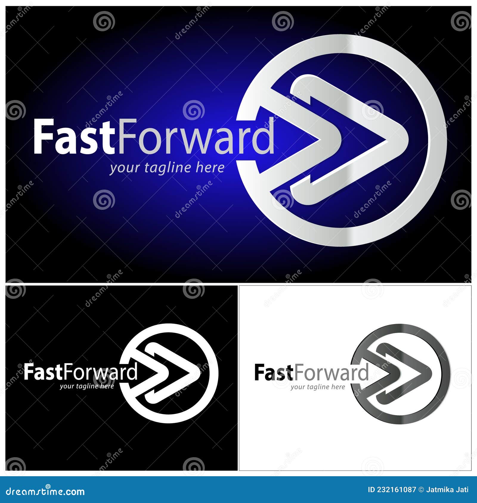 Forward symbol or icon. stock vector. Illustration of direct - 232161087
