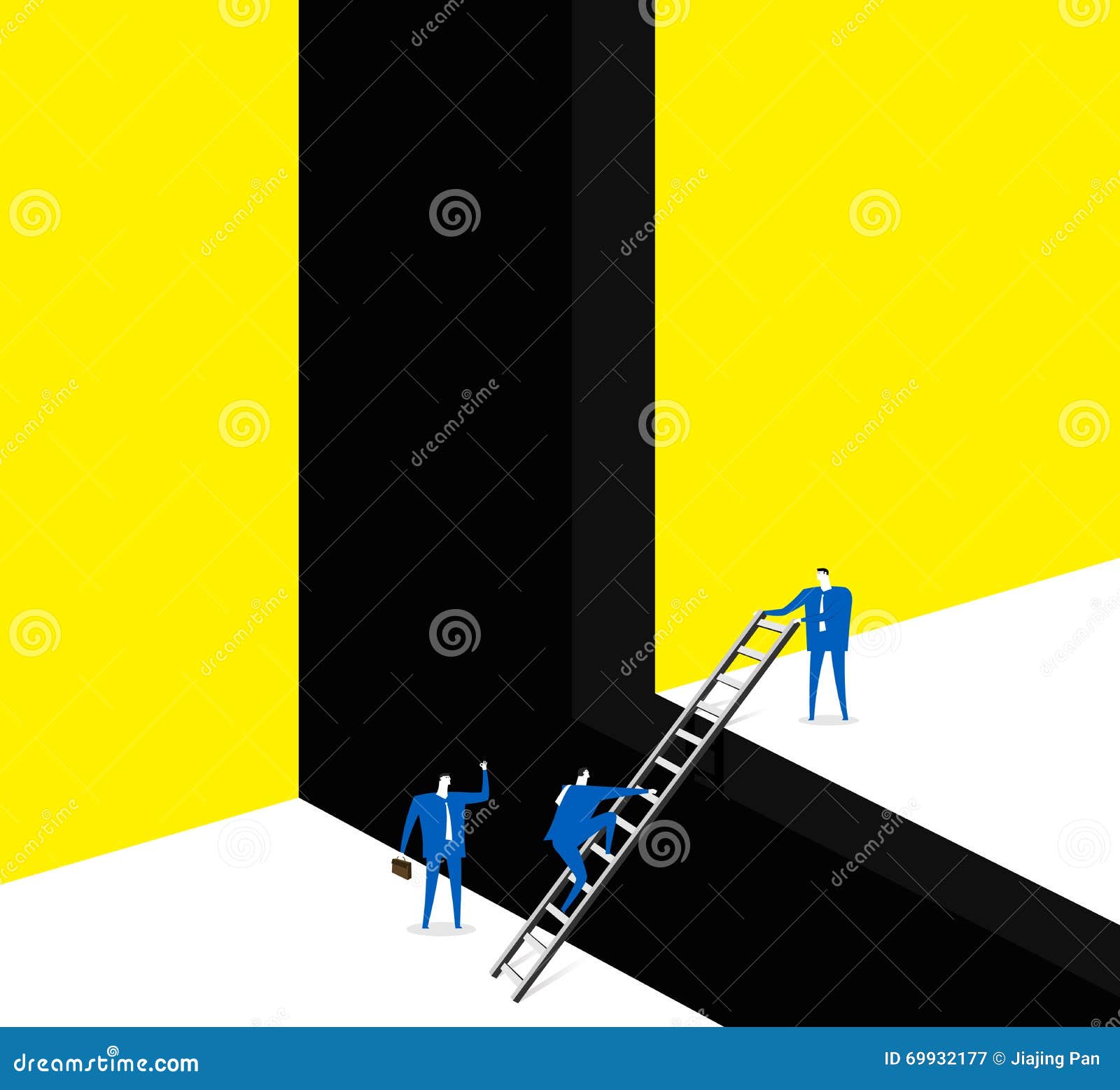 Forward together stock illustration. Illustration of cooperate - 69932177