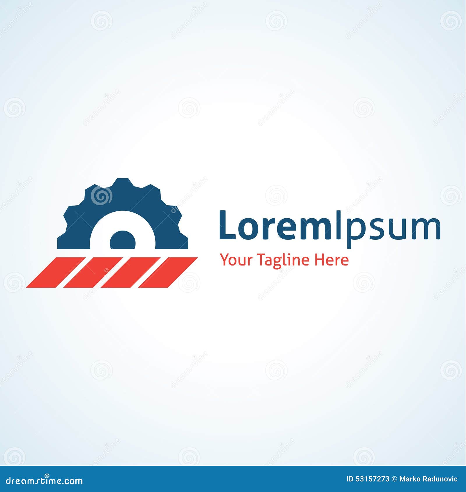 Always Forward Wheel Construction Progress Logo Icon Stock Illustration ...