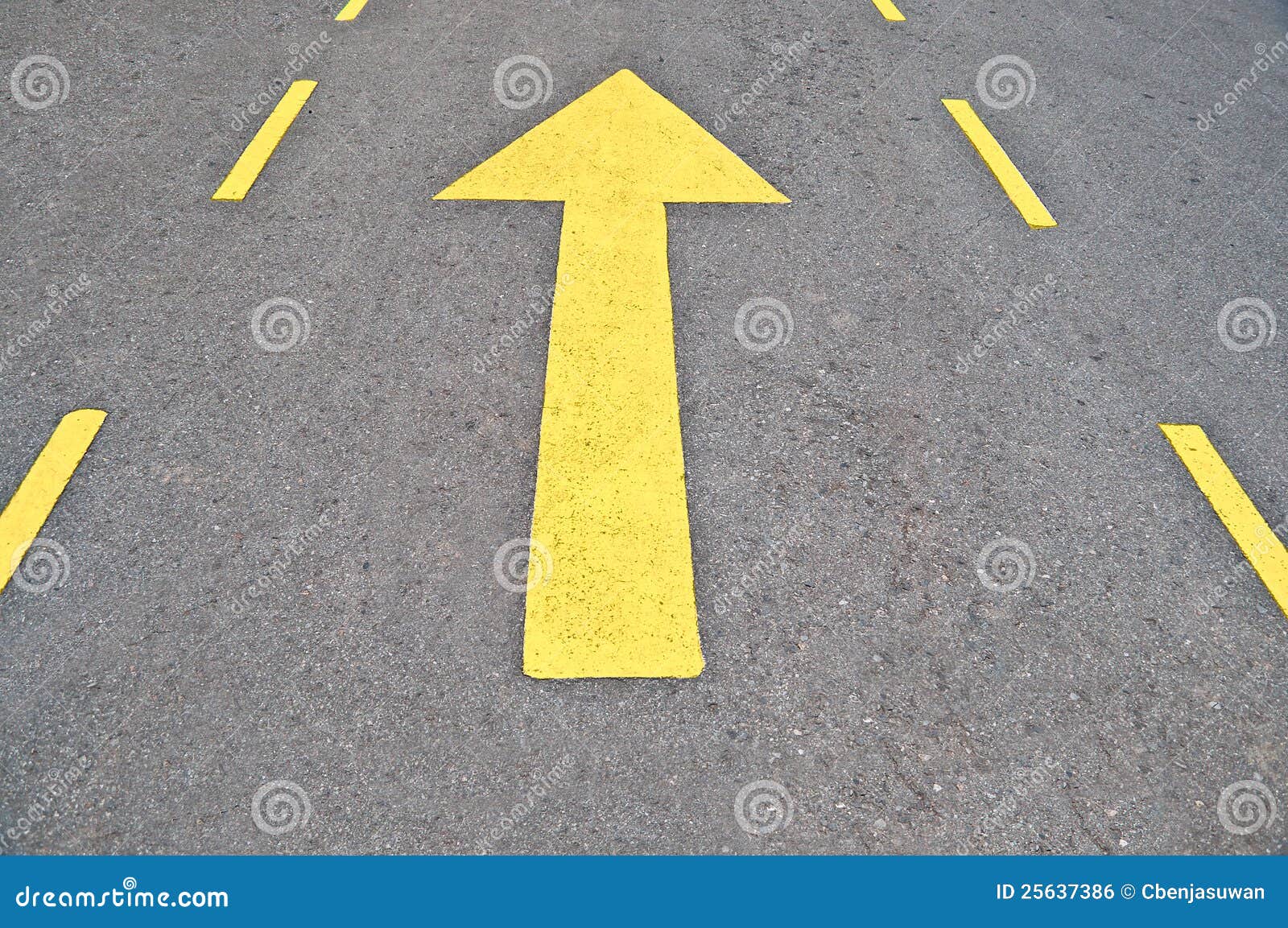 The Forward yellow arrow stock photo. Image of abstract - 25637386