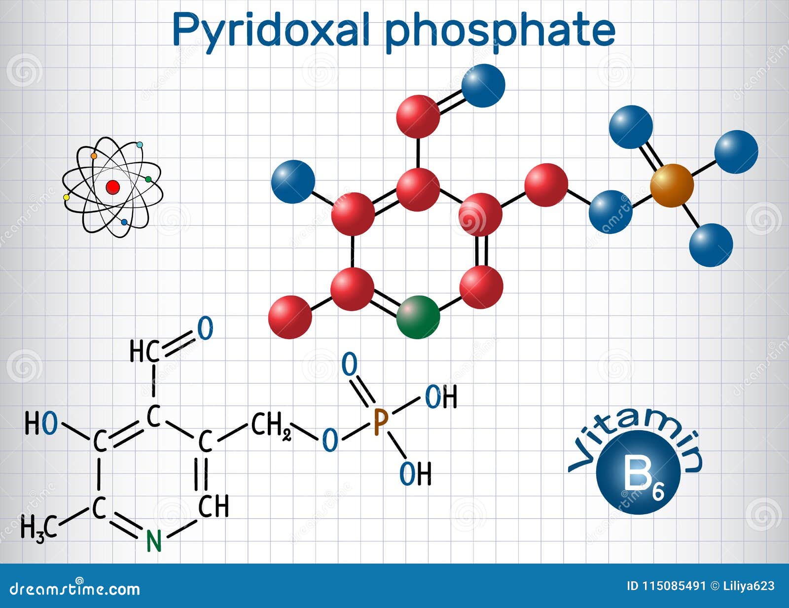 Fosfato PLP, ` Del Piridoxal 5 - Fosfato, P5P, Vitamina Del Piridoxal ...
