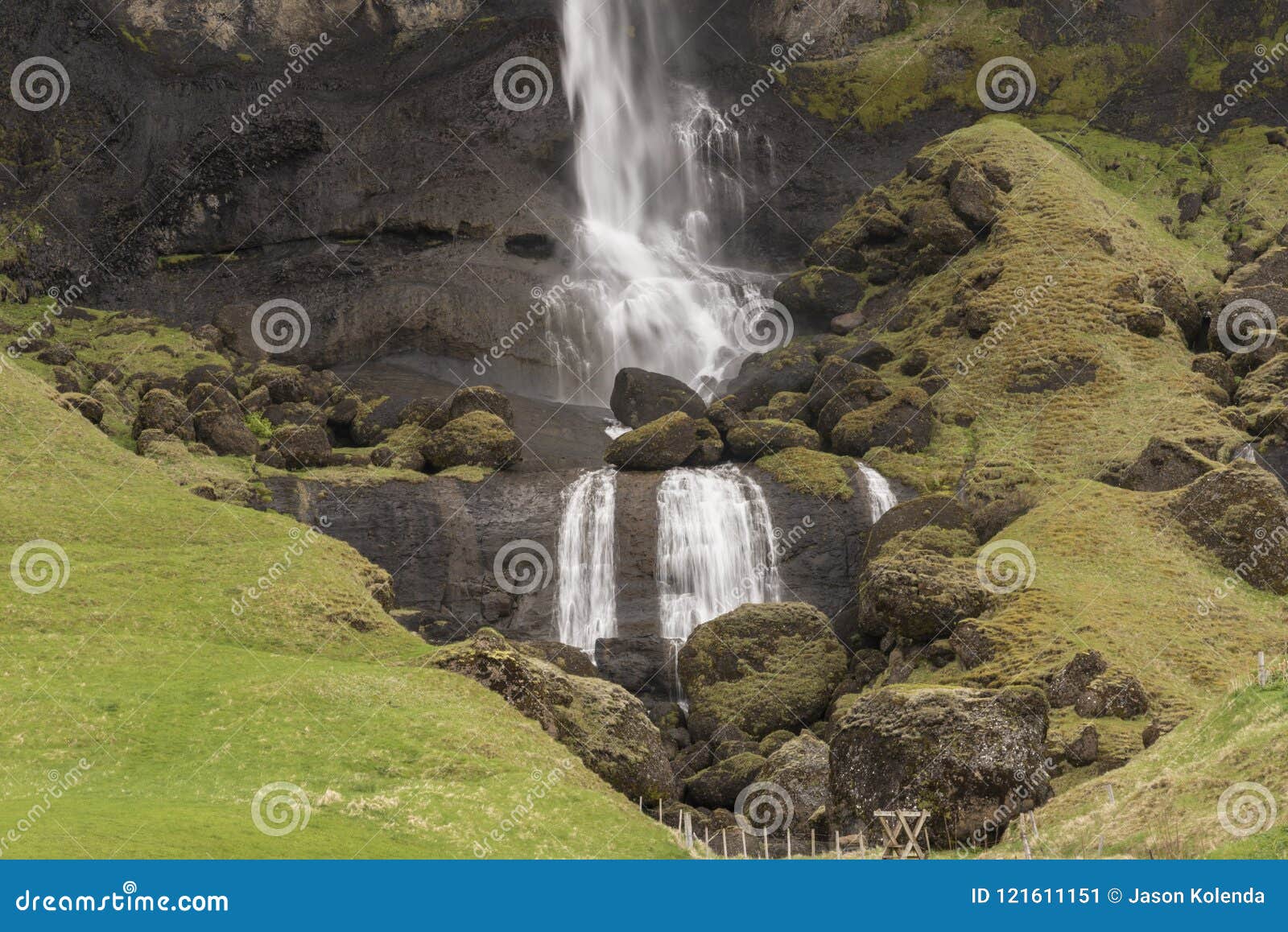 Foss A Sidu Long Exposure Stock Image | CartoonDealer.com #121611151