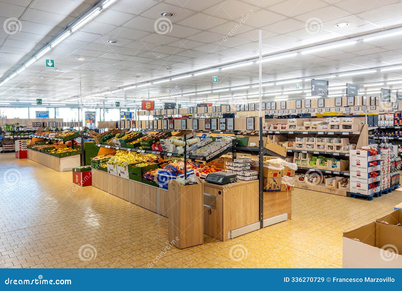 Fruit and Vegetable Department of Italian Lidl Discount Store Editorial ... Fruit and Vegetable Department of Italian Lidl Discount Store Editorial ...