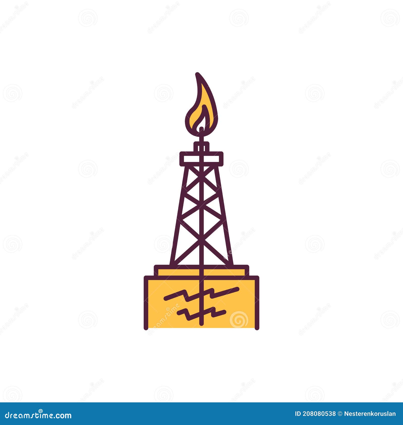 Two Color Fossil Fuels Vector Icon From Industry Concept. Isolated Blue ... Two Color Fossil Fuels Vector Icon From Industry Concept. Isolated Blue ...