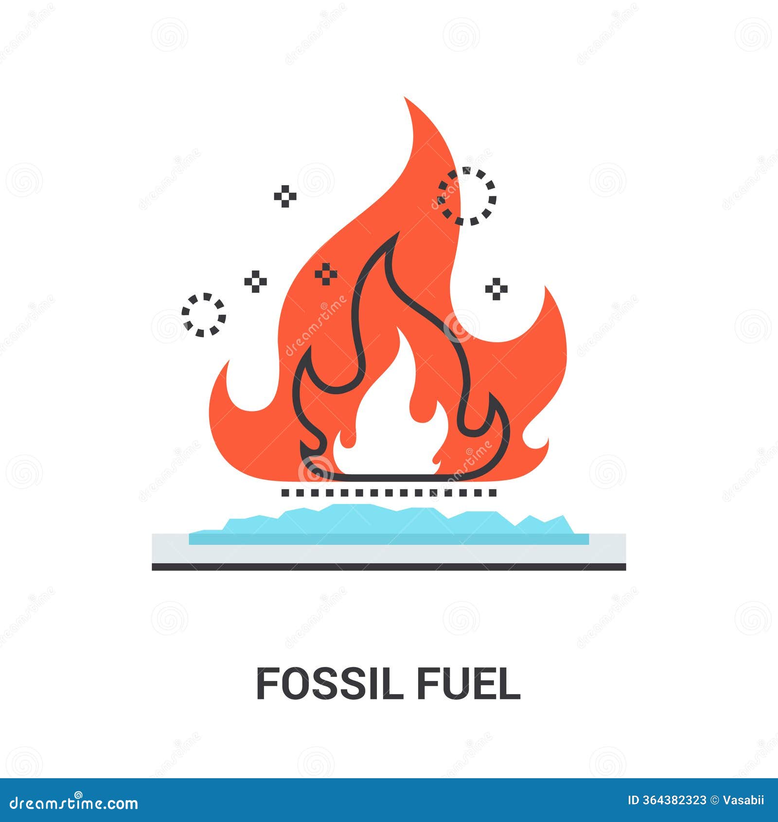 Fossil Fuel. Natural Resource Depletion. Earth As A Fuel Gauge Almost ...