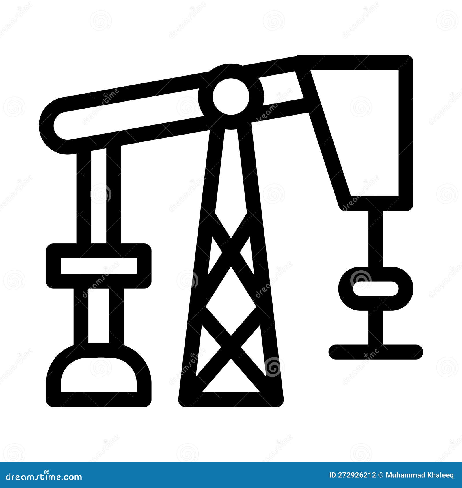 Fossil Fuel Vector Thick Line Icon for Personal and Commercial Use ...