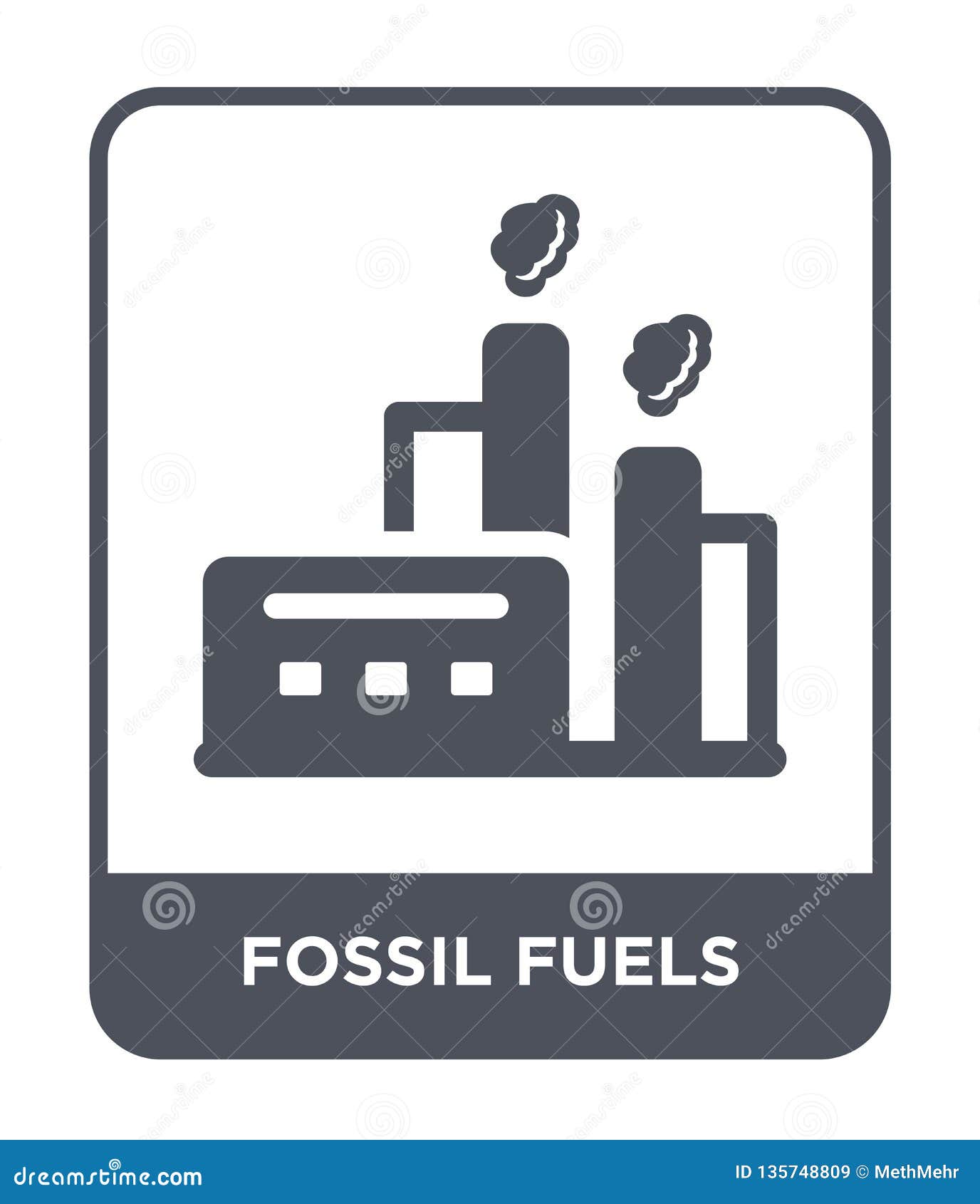 Fossil Fuels Icon In Trendy Design Style. Fossil Fuels Icon Isolated On ... Fossil Fuels Icon In Trendy Design Style. Fossil Fuels Icon Isolated On ...