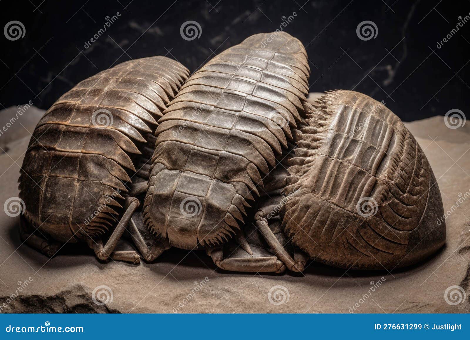 A Fossil of Three Segments that Represents the Ancient Order of ...