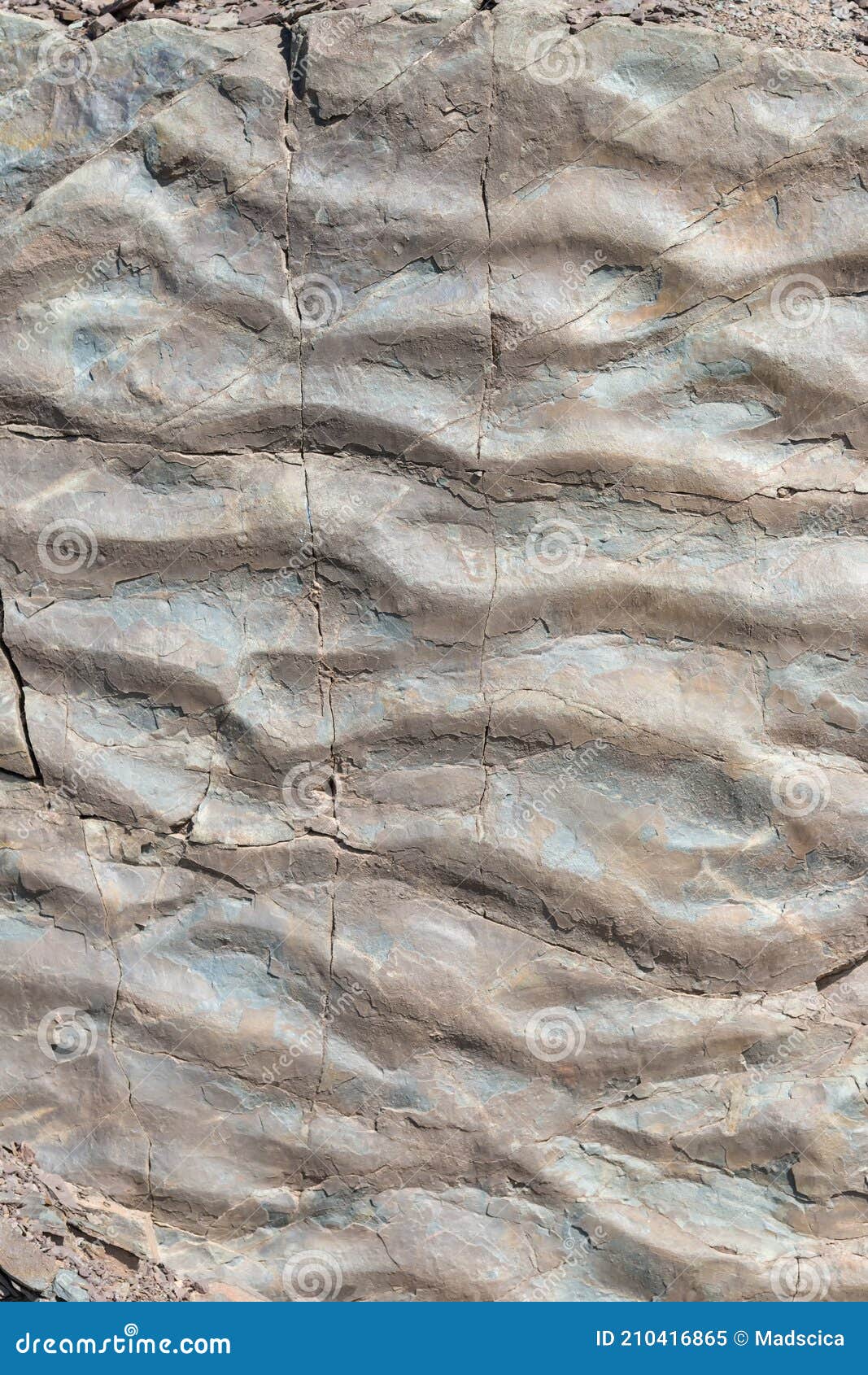 Fossilized ripple marks stock image. Image of beautiful - 210416865