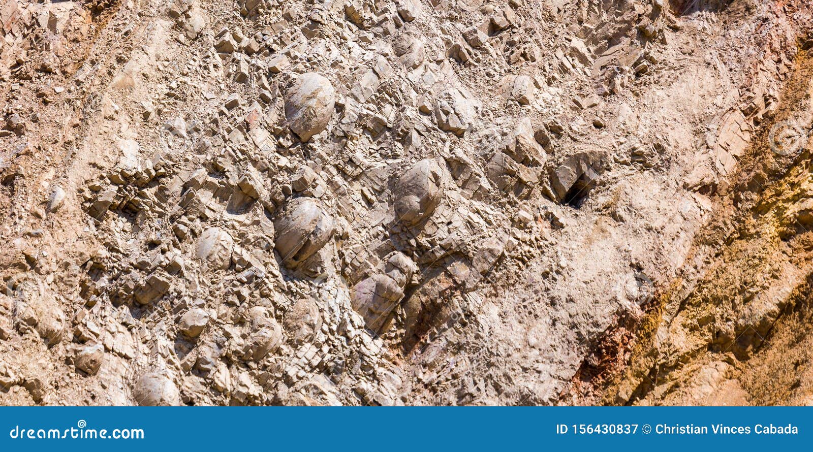 Fossils in the Andes of Huancayo, Peru Stock Image - Image of ...