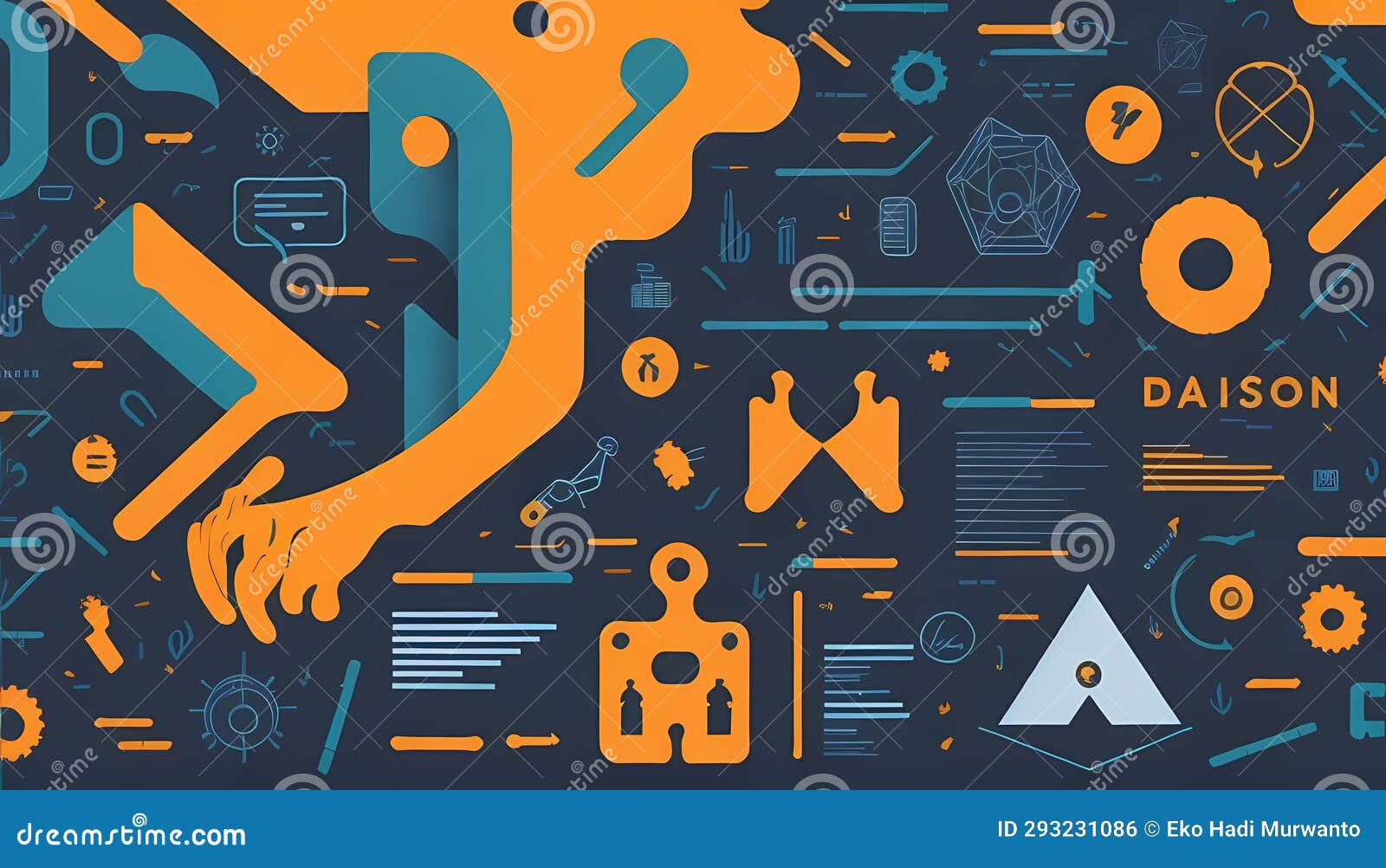 Unified Strength: a Teamwork-Inspired PowerPoint Background Stock ...