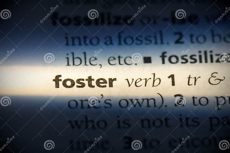Foster stock image. Image of printed, linguistic, page - 161577625