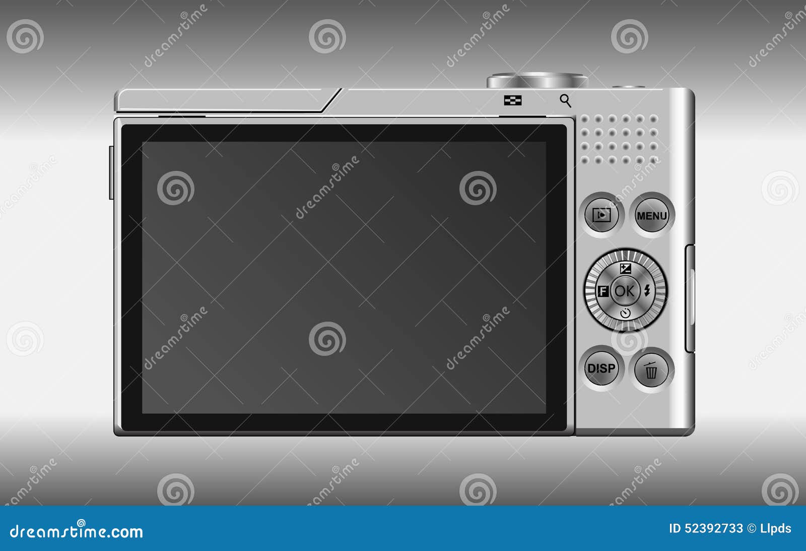 Foto camera backside stock vector. Illustration of gradient - 52392733