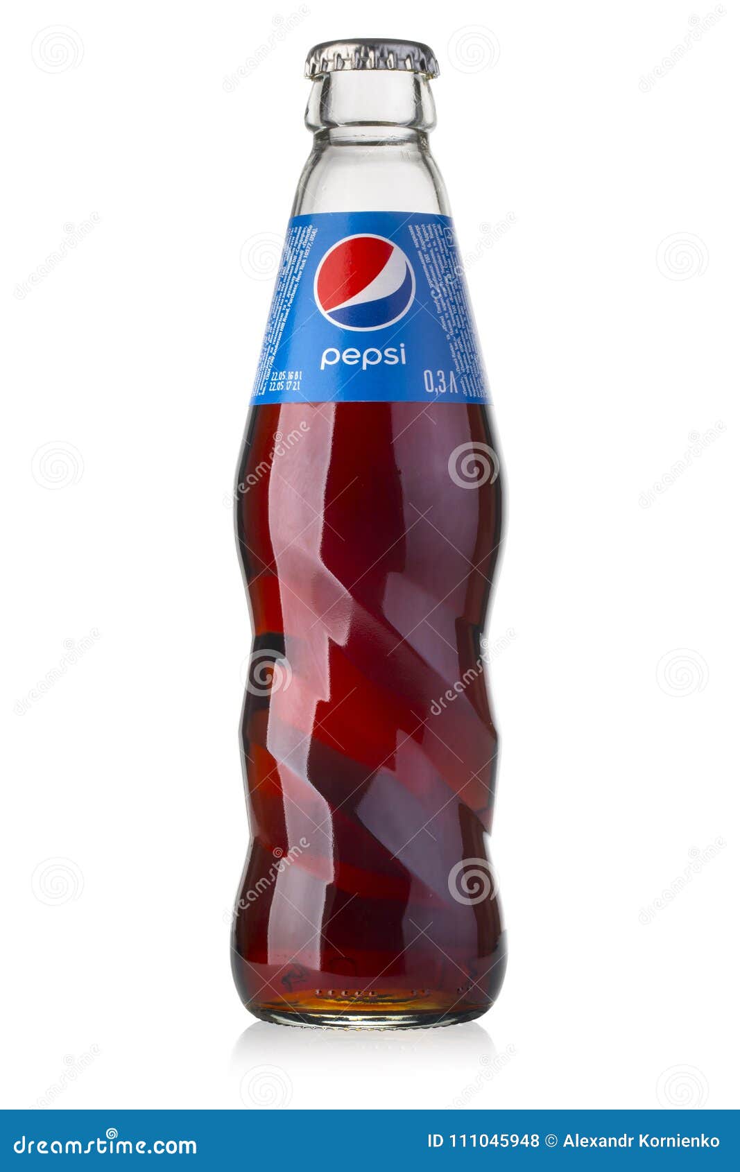 Foto Da Garrafa De Vidro De Pepsi Foto de Stock Editorial - Imagem de ...